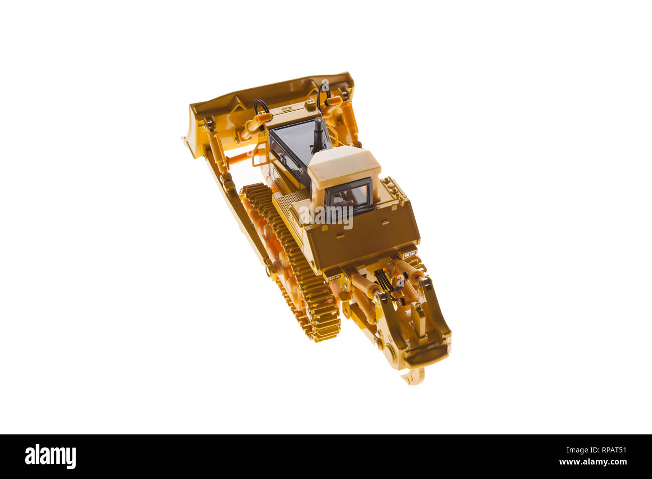 Top view tractor Cut Out Stock Images & Pictures - Alamy