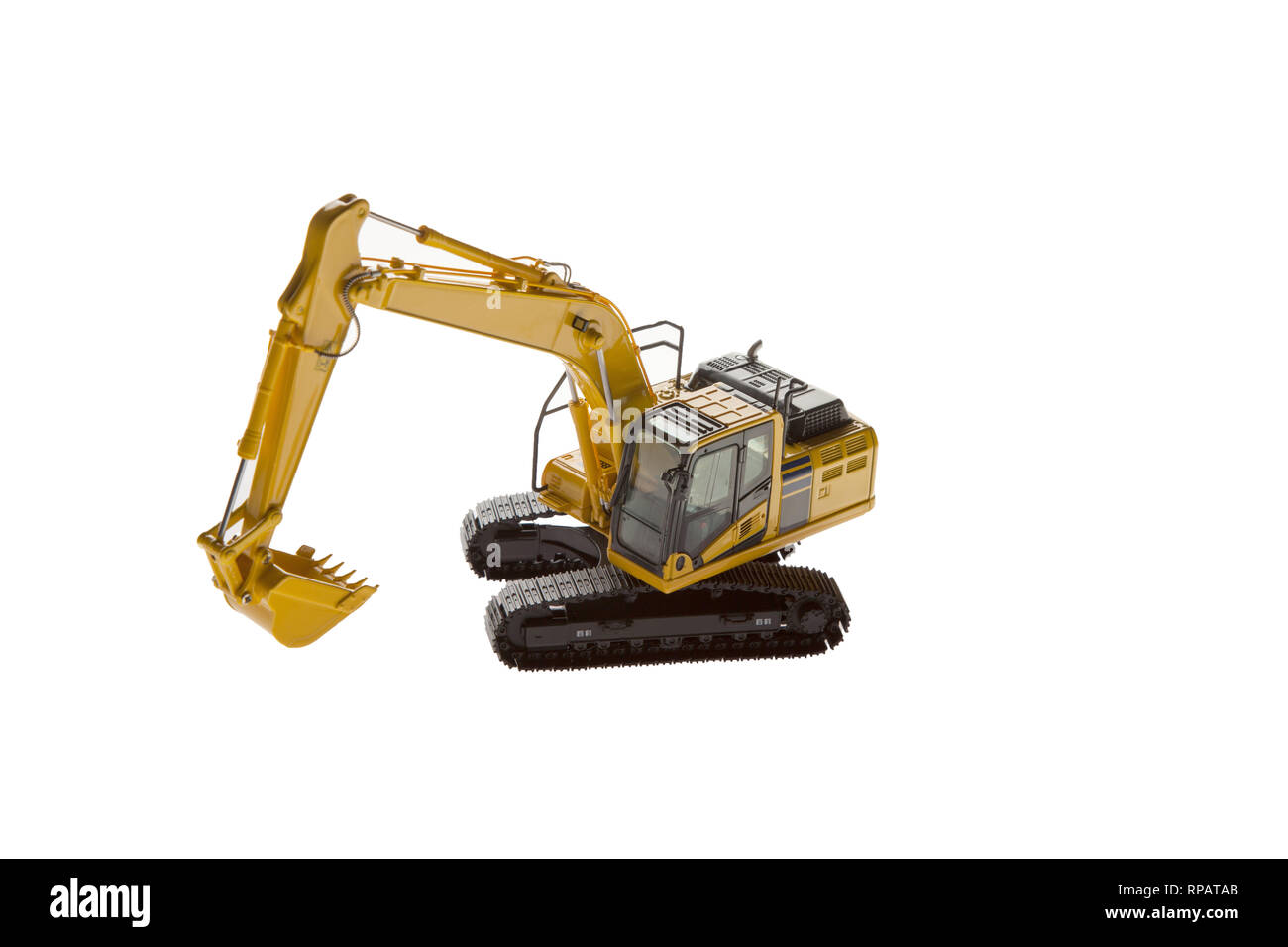 Excavating machinery construction site Cut Out Stock Images & Pictures ...