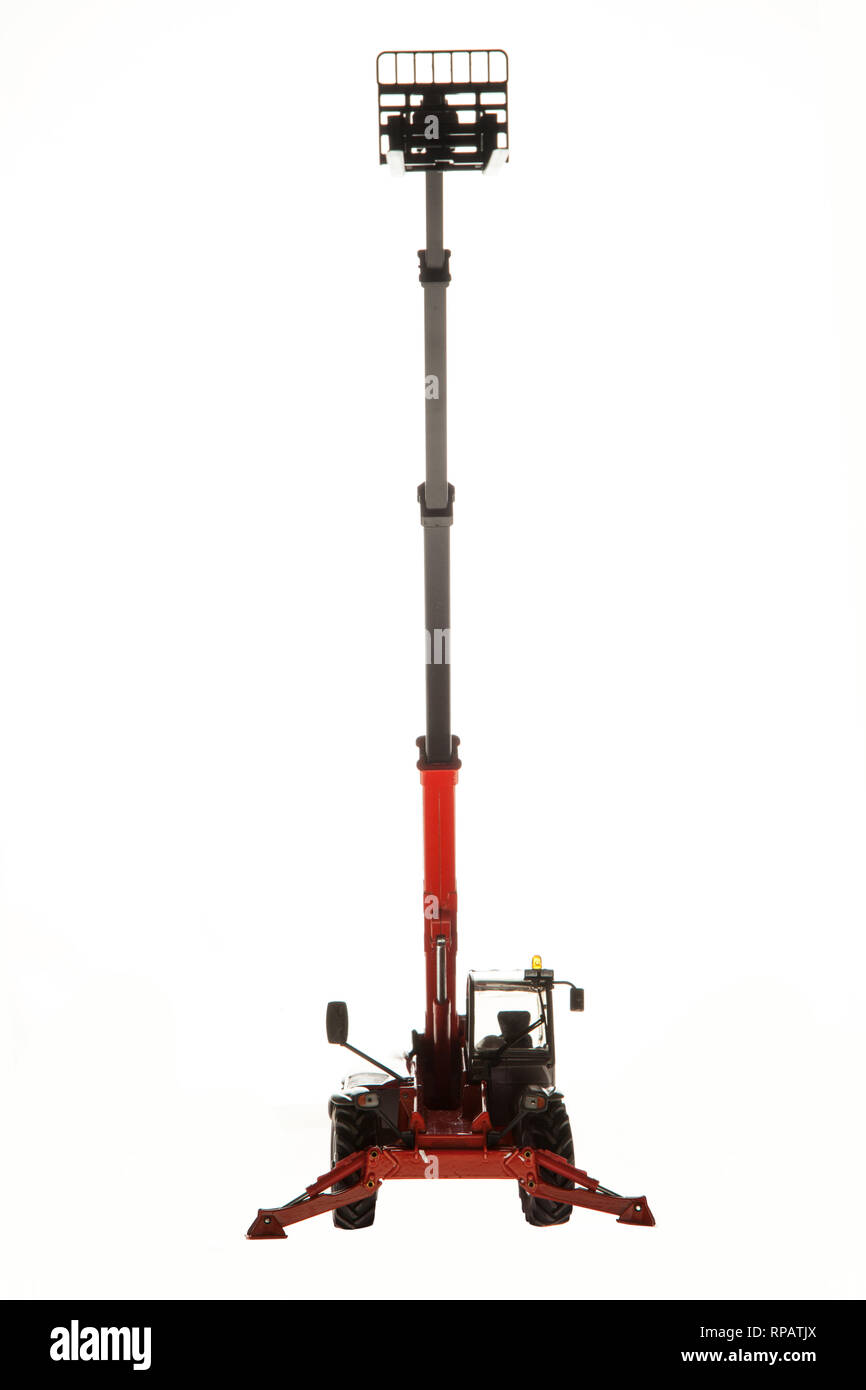 Mobile elevated work platform Cut Out Stock Images & Pictures - Alamy