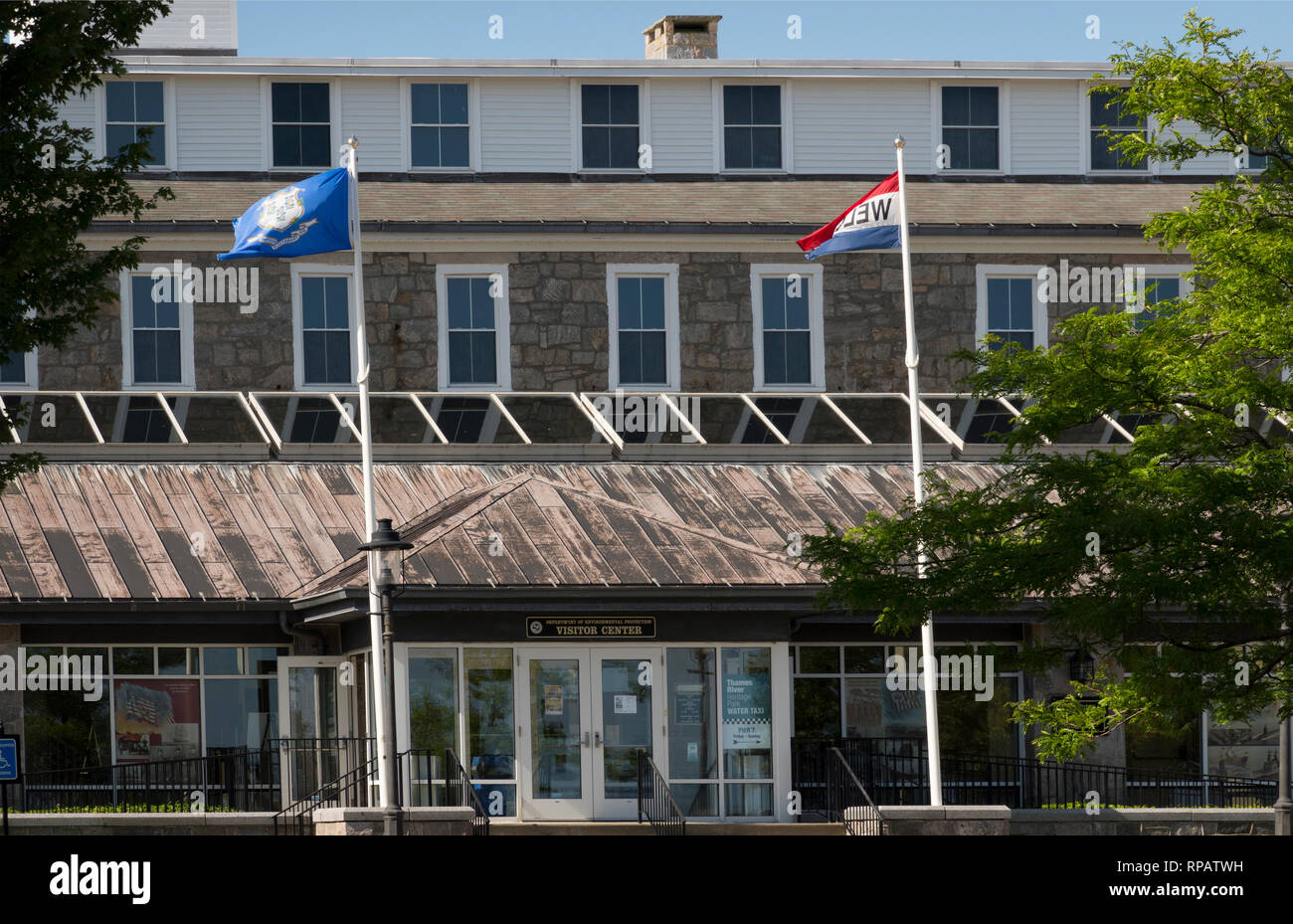 Fort Trumbull state park New London Ct Stock Photo - Alamy