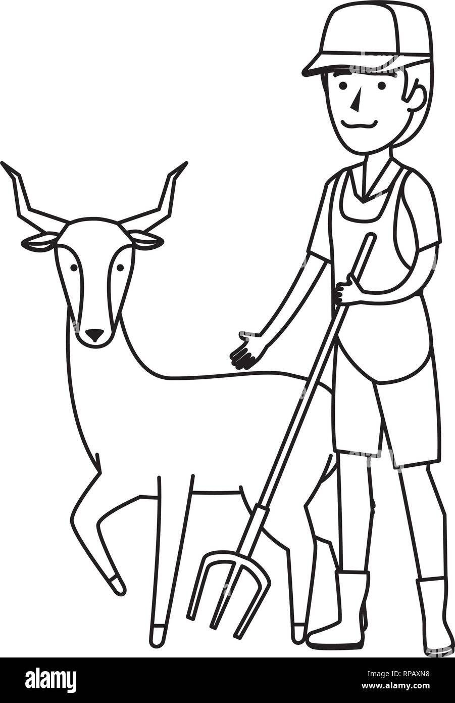 The Zookeeper Black and White Stock Photos & Images - Alamy