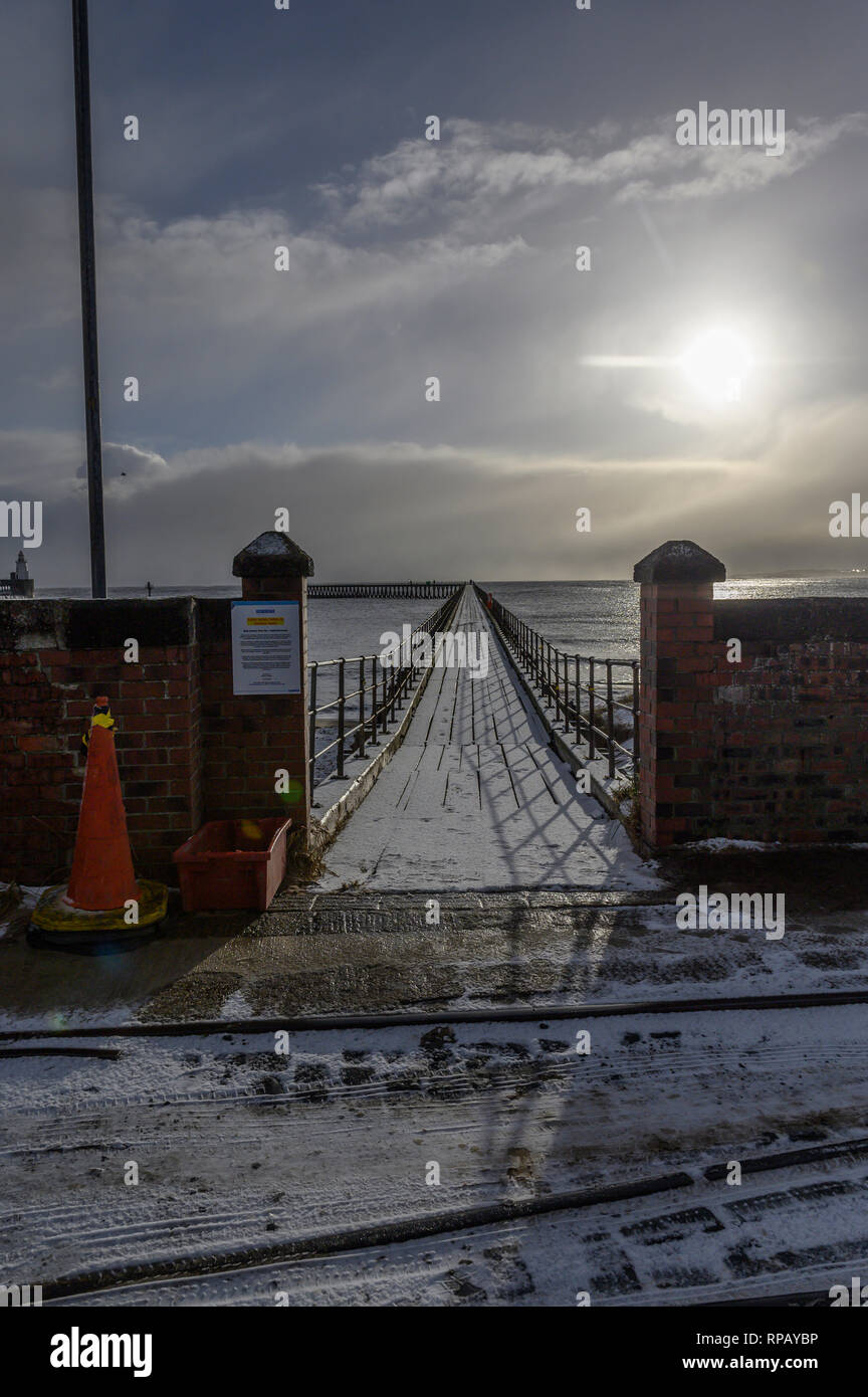 Blyth South Pier, Blyth, Northumberland, UK Stock Photo - Alamy