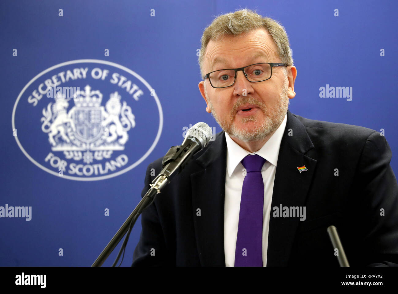 Scottish secretary david mundell delivers hi-res stock photography and ...