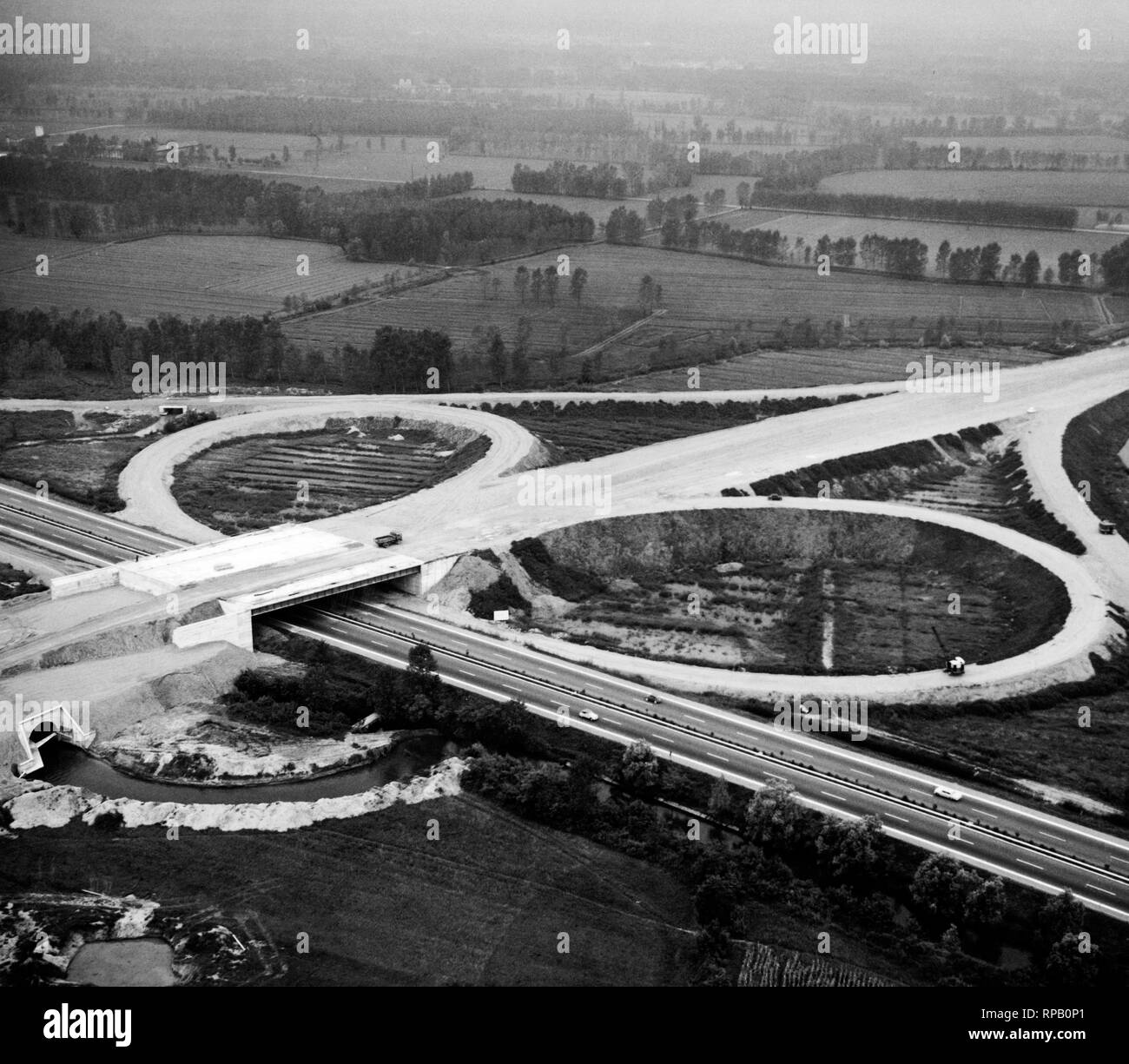link road, 1967 Stock Photo - Alamy