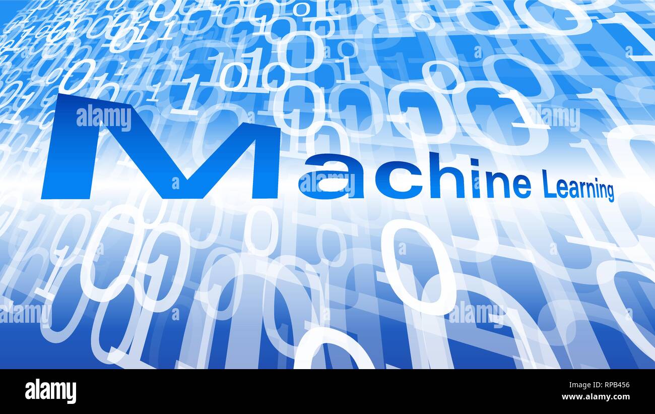 Vector machine learning abstract background, computer binary code Stock ... Vector machine learning abstract background, computer binary code Stock ...