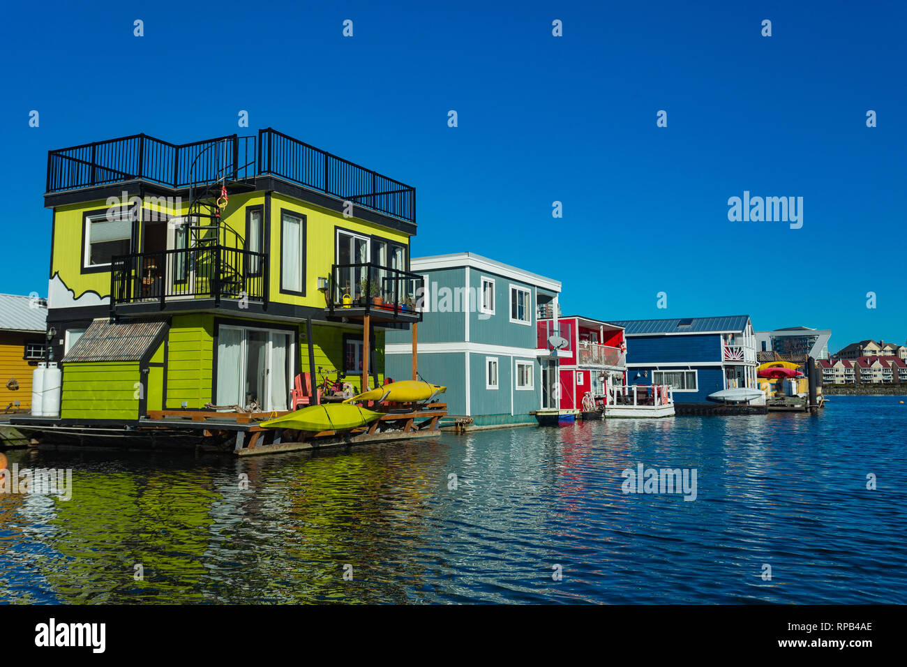 Fishermans wharf reflection hi-res stock photography and images - Alamy