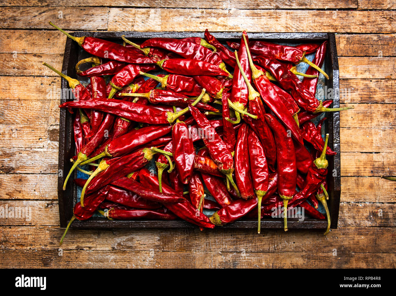 Red dried pepper hi-res stock photography and images - Alamy