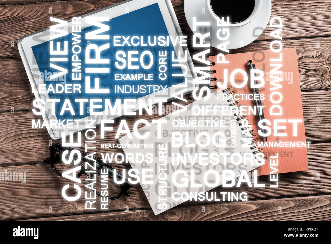 Modern workplace concept Stock Photo - Alamy