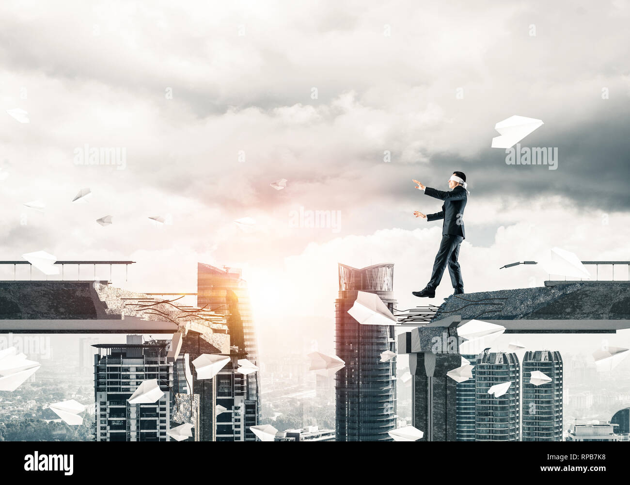 Hidden risks and dangers concept Stock Photo - Alamy