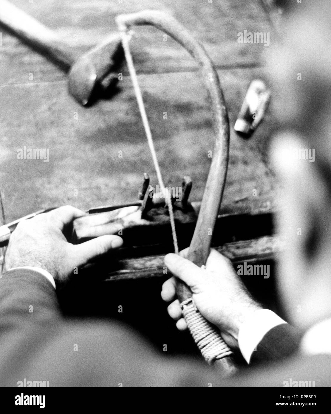 Handicraft tool Black and White Stock Photos & Images - Alamy