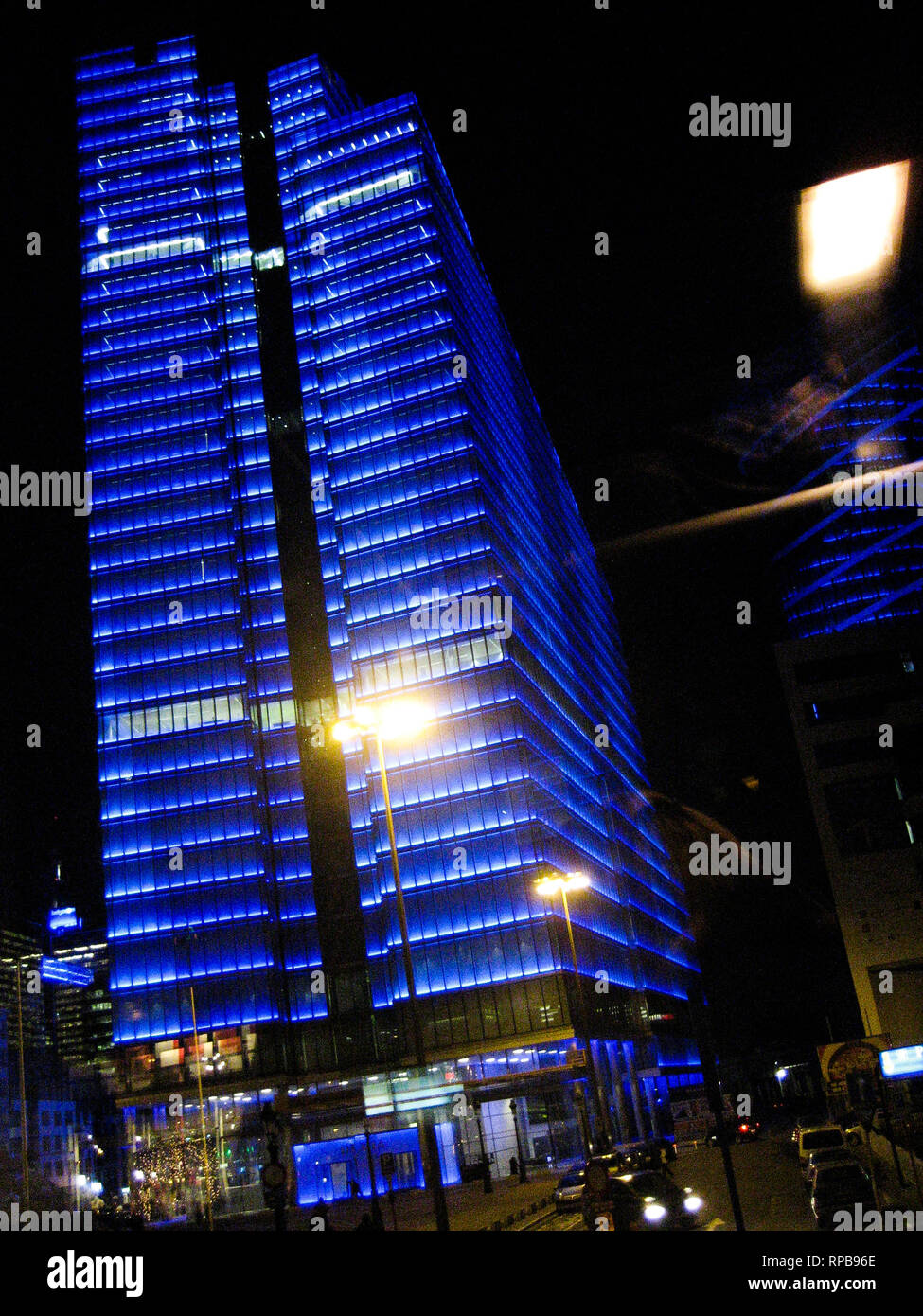 Night view, Brussels, Belgium Stock Photo - Alamy