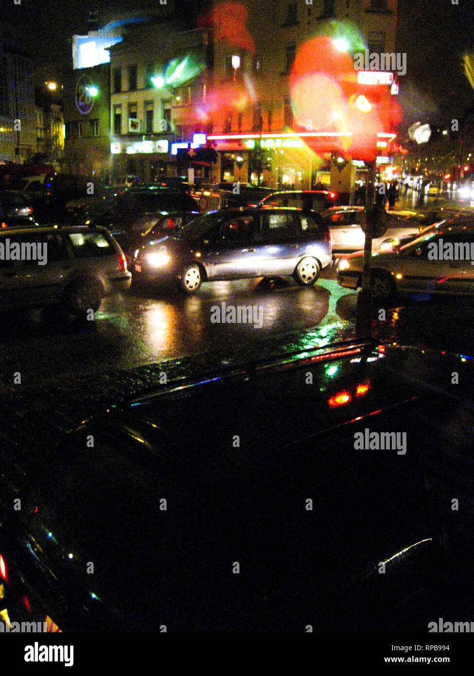 Night view, Brussels, Belgium Stock Photo - Alamy