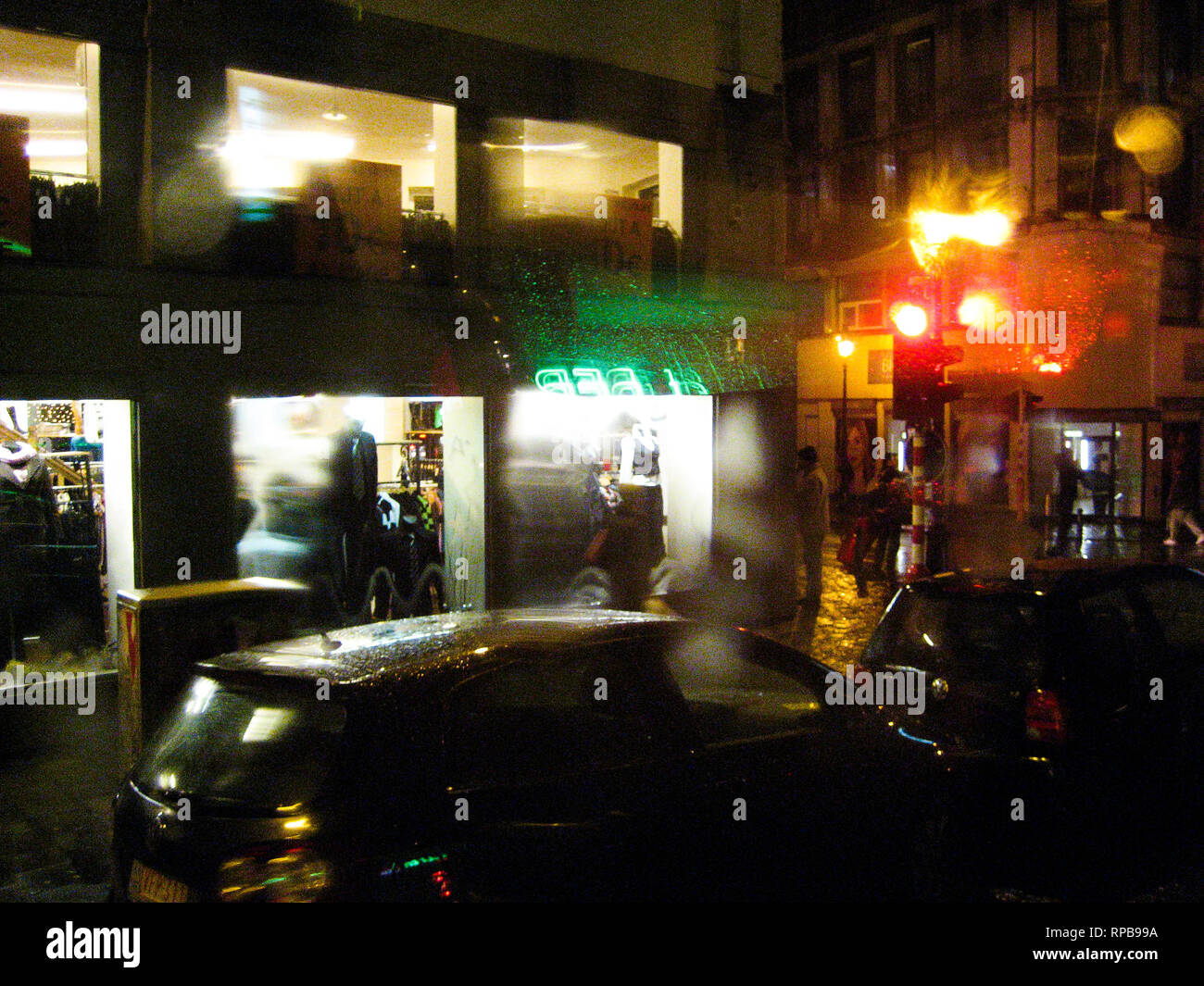 Night view, Brussels, Belgium Stock Photo - Alamy