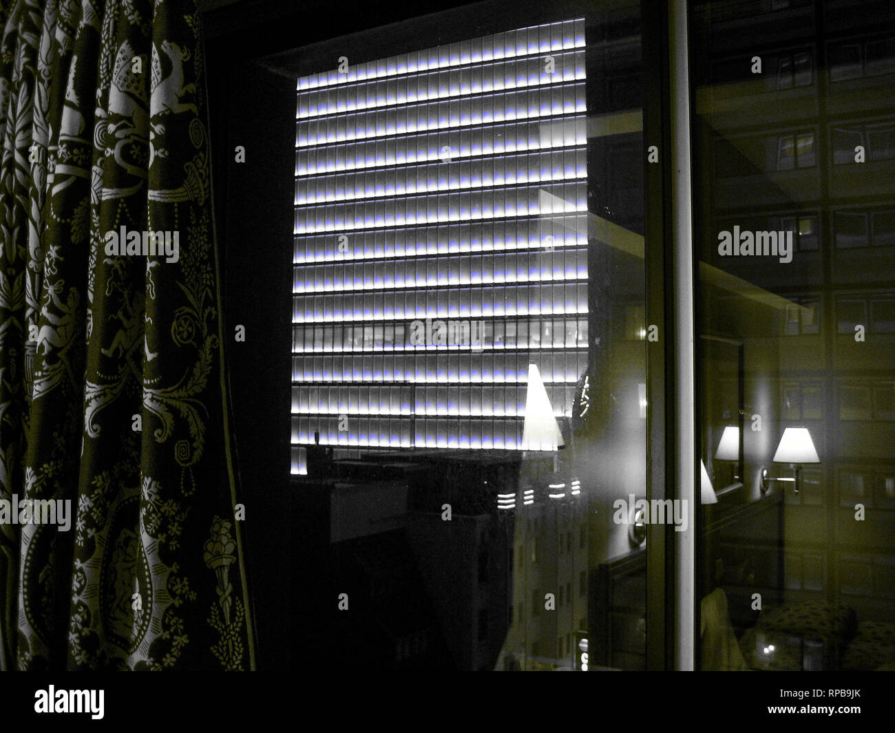 Night view, Brussels, Belgium Stock Photo - Alamy