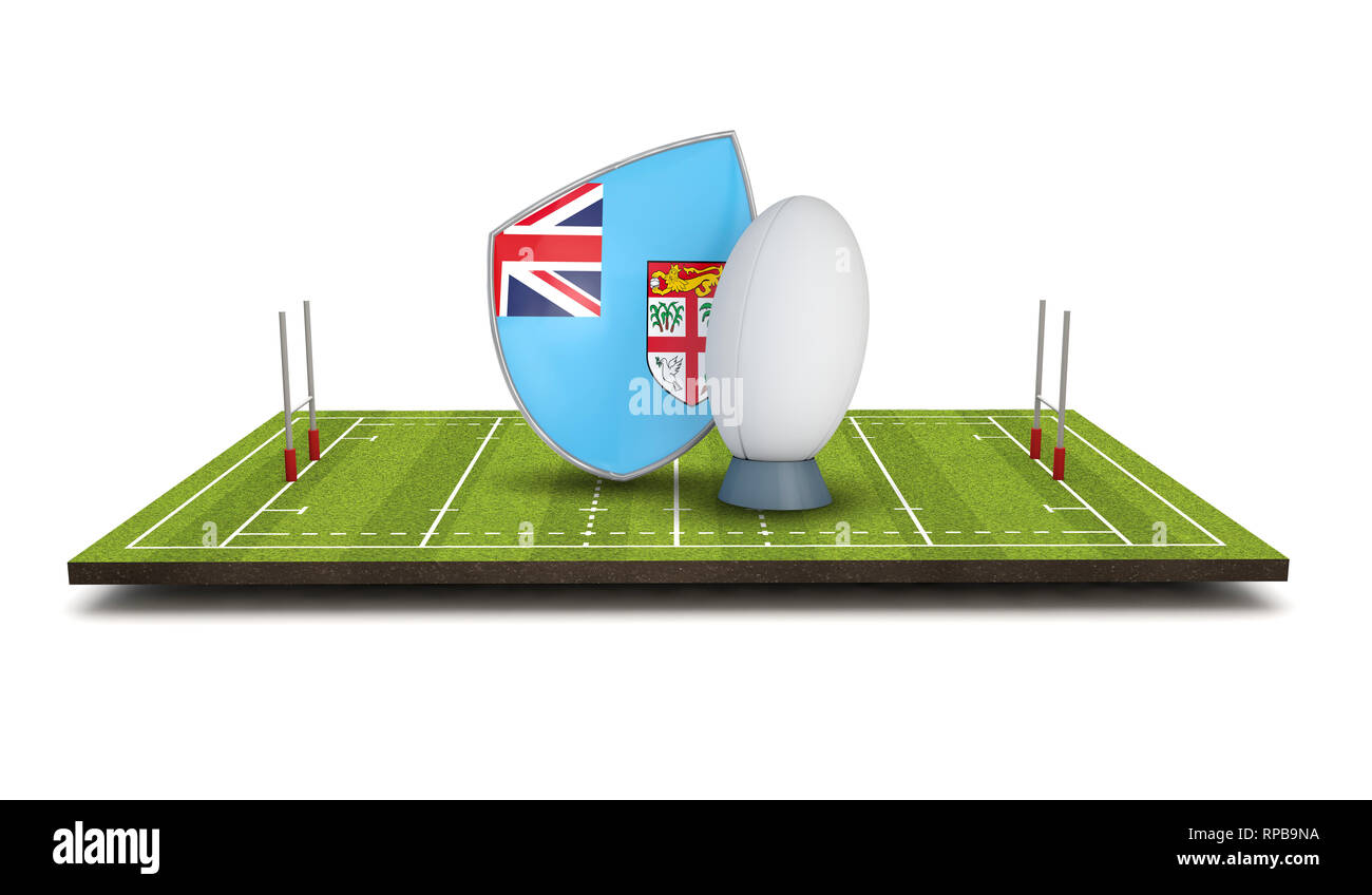 Fiji rugby team Cut Out Stock Images & Pictures - Alamy