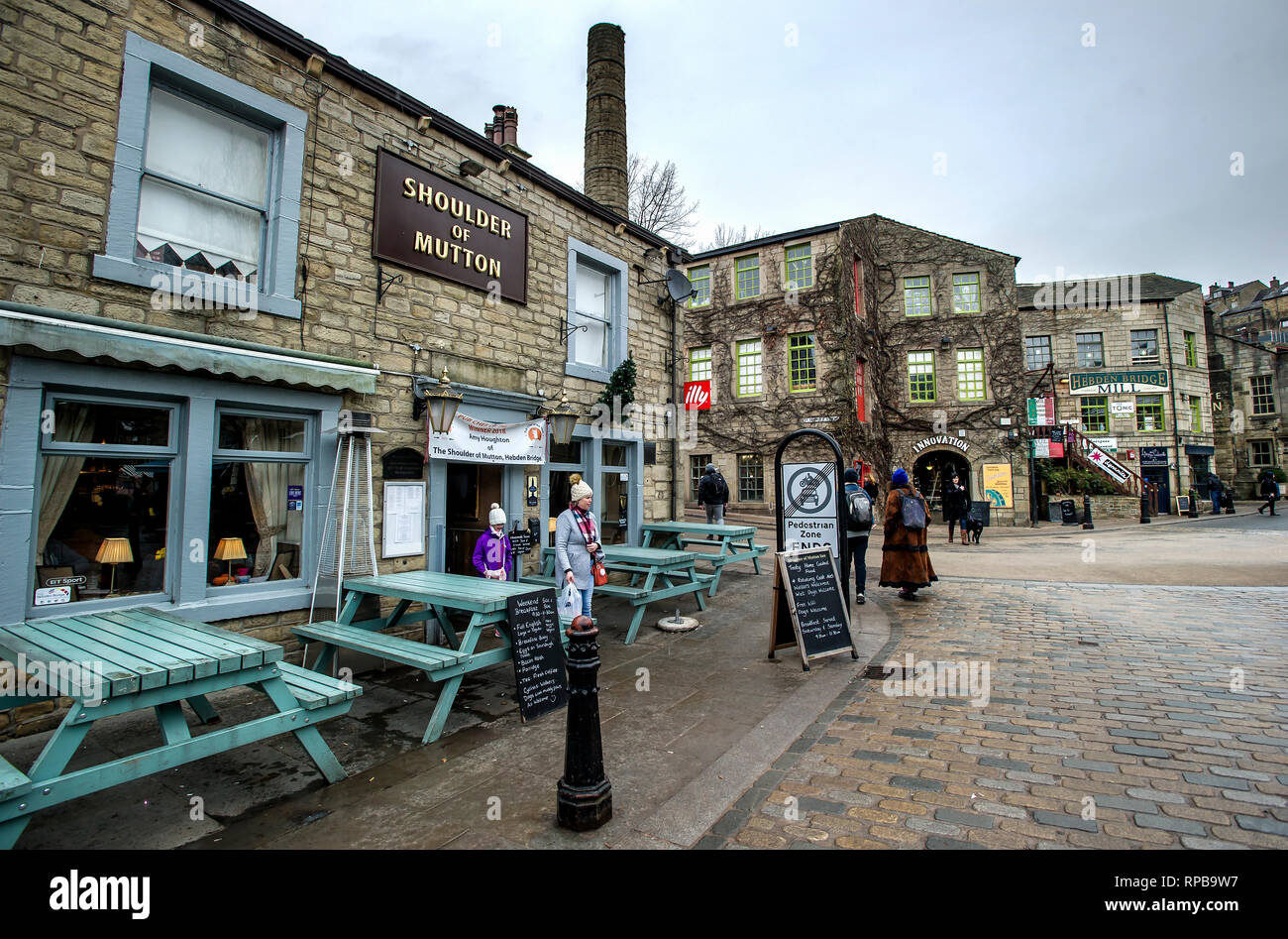 Hebden Bridge is a market town in the Upper Calder Valley in West ...