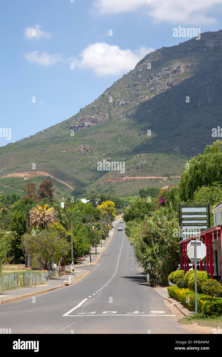Riebeek kasteel south africa coast hi-res stock photography and images ...