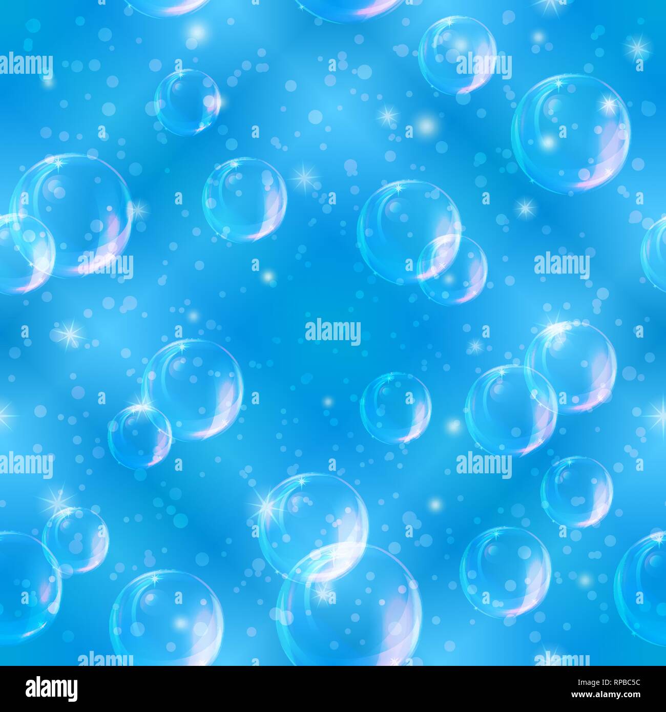 Oxygen bubbles on transparent Stock Vector Images - Alamy