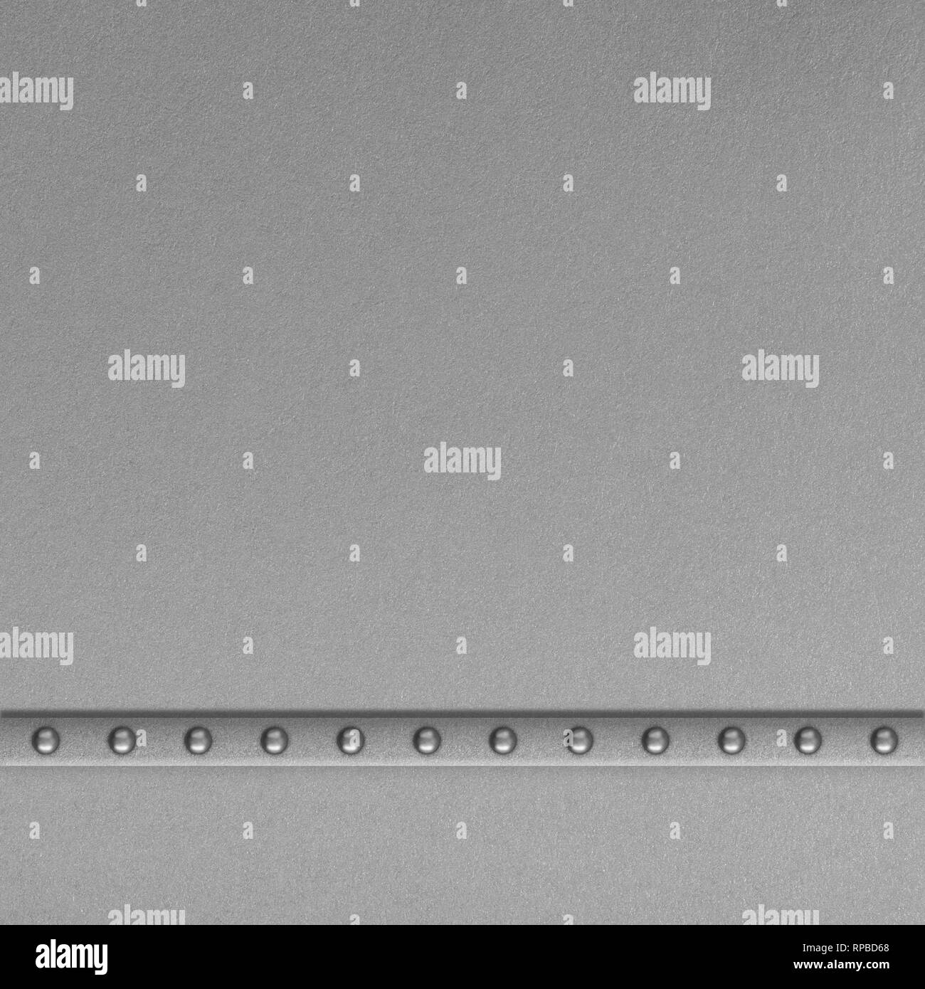 Gray metal background with rivets Stock Photo - Alamy