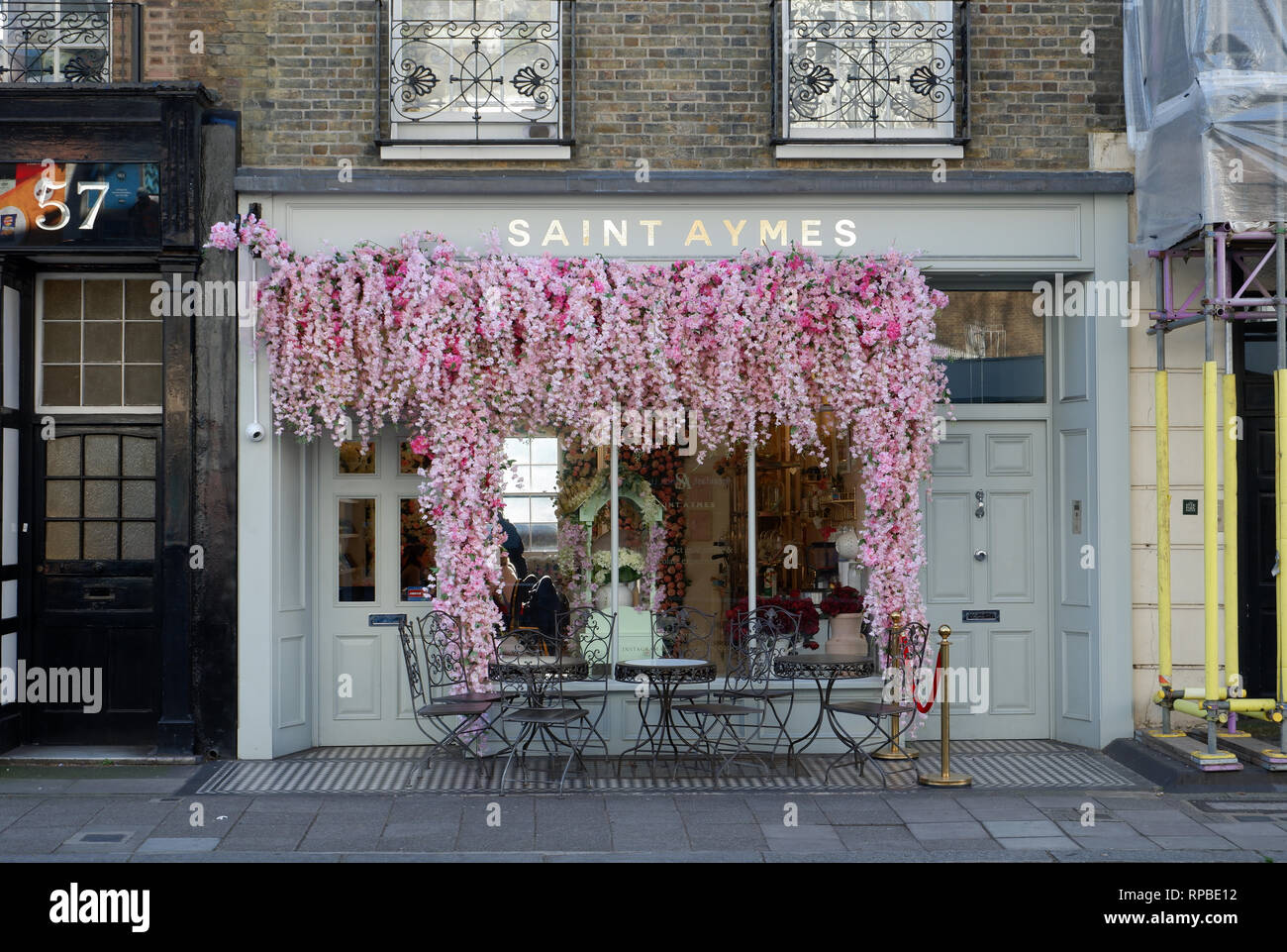 Connaught Village, London Stock Photo - Alamy