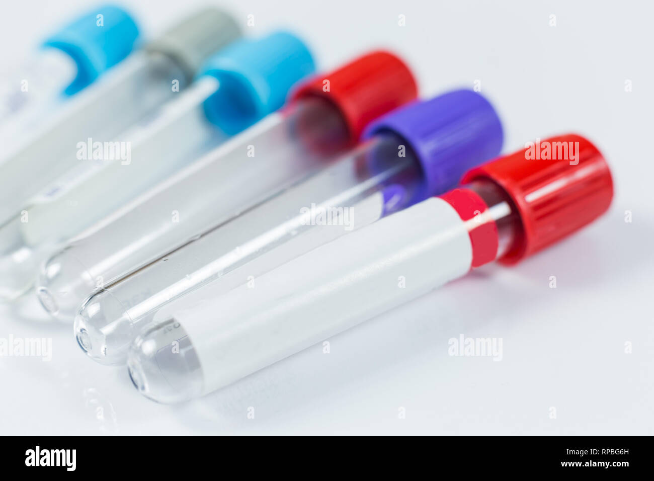 Bottles For Samples Used In Hospitals Or Medicine For Blood Samples In 