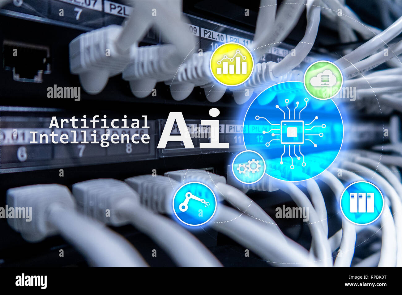 AI, Artificial intelligence, automation and modern information ...