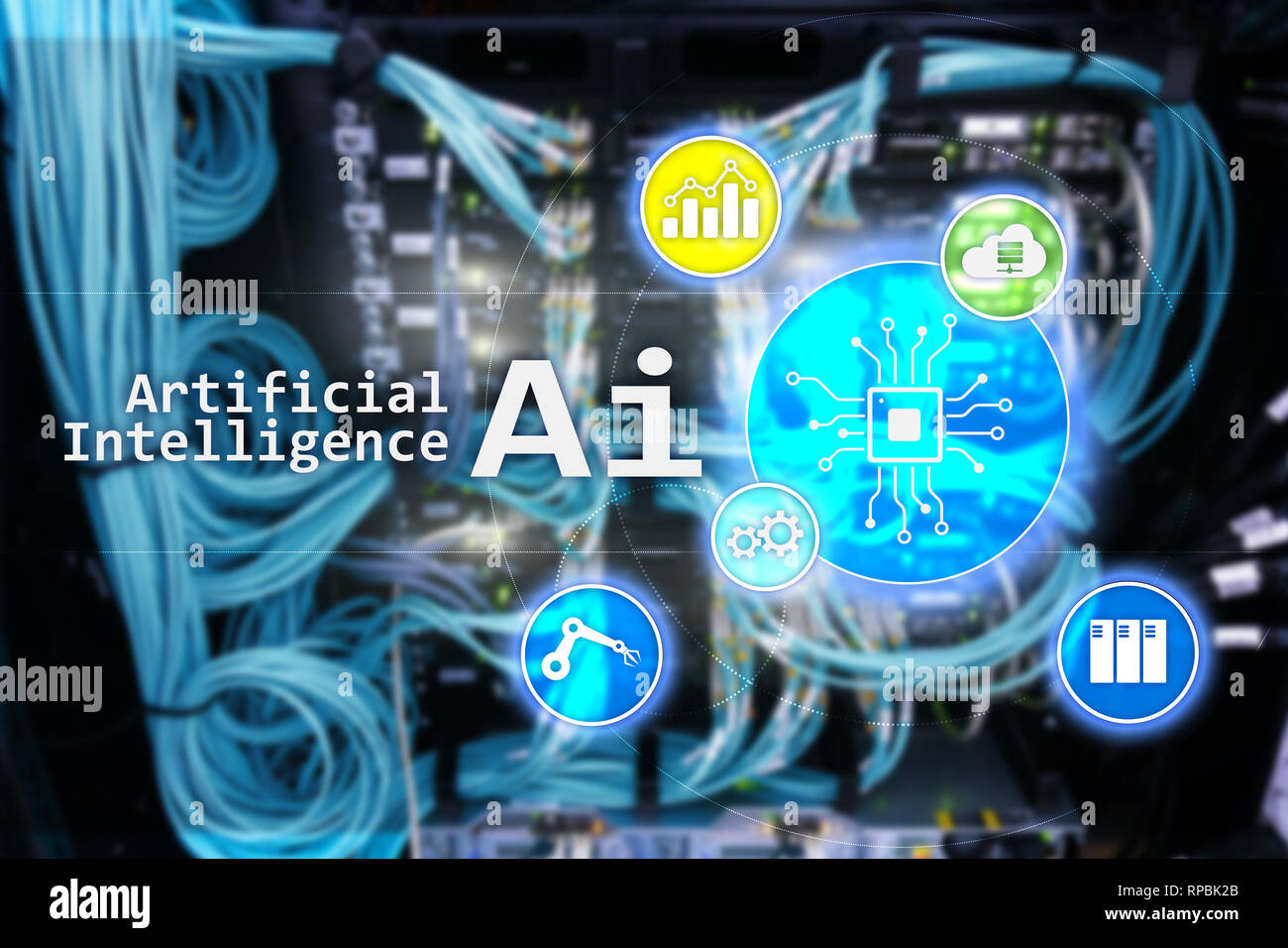 AI, Artificial intelligence, automation and modern information ...
