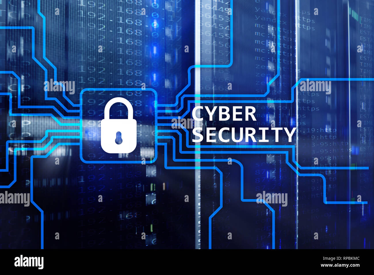 Cyber security, information privacy and data protection concept on ...