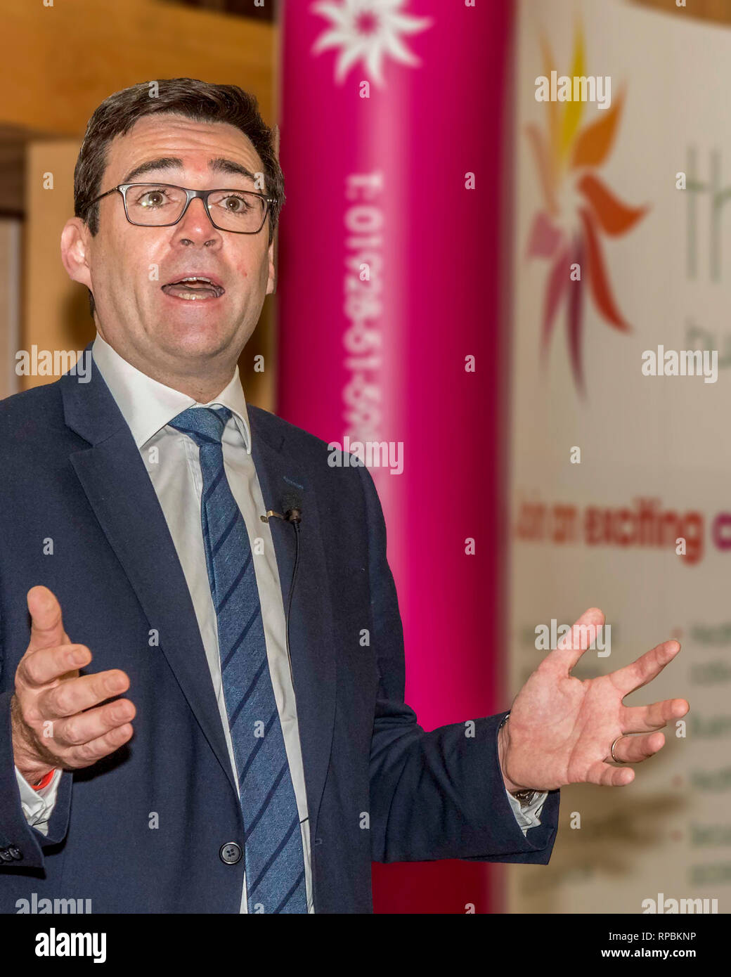 Manchester Metro mayor Andy Burnham Stock Photo - Alamy Manchester Metro mayor Andy Burnham Stock Photo - Alamy