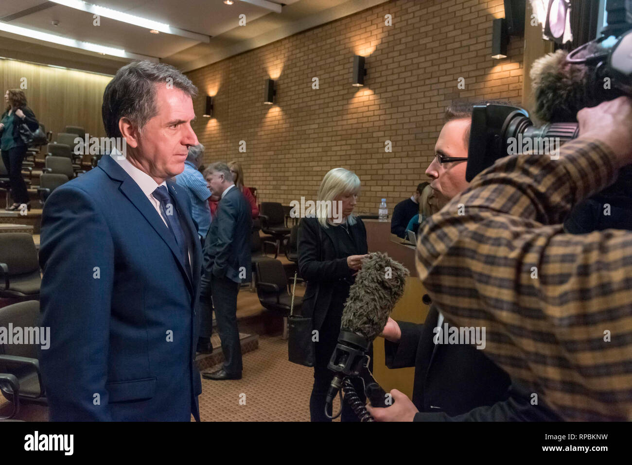 Metroplitain Mayor of Liverpool Steve Rotherham M.P Stock Photo - Alamy