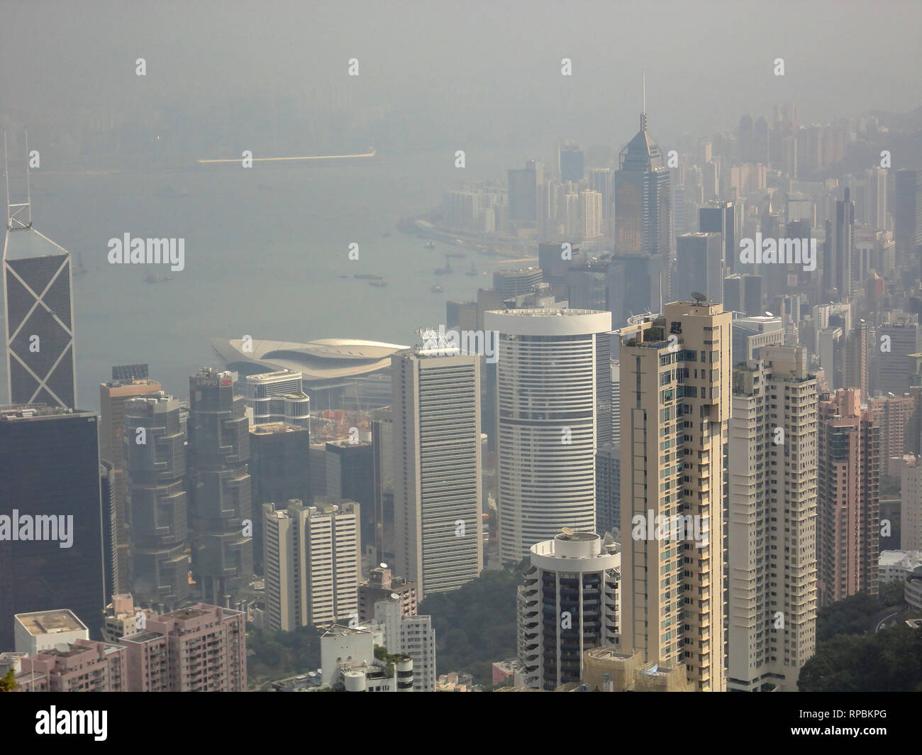 Hong kong air pollution hi-res stock photography and images - Alamy