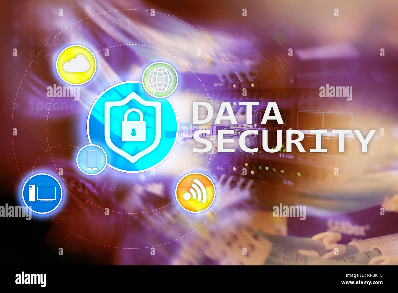 Data security, cyber crime prevention, Digital information protection ...