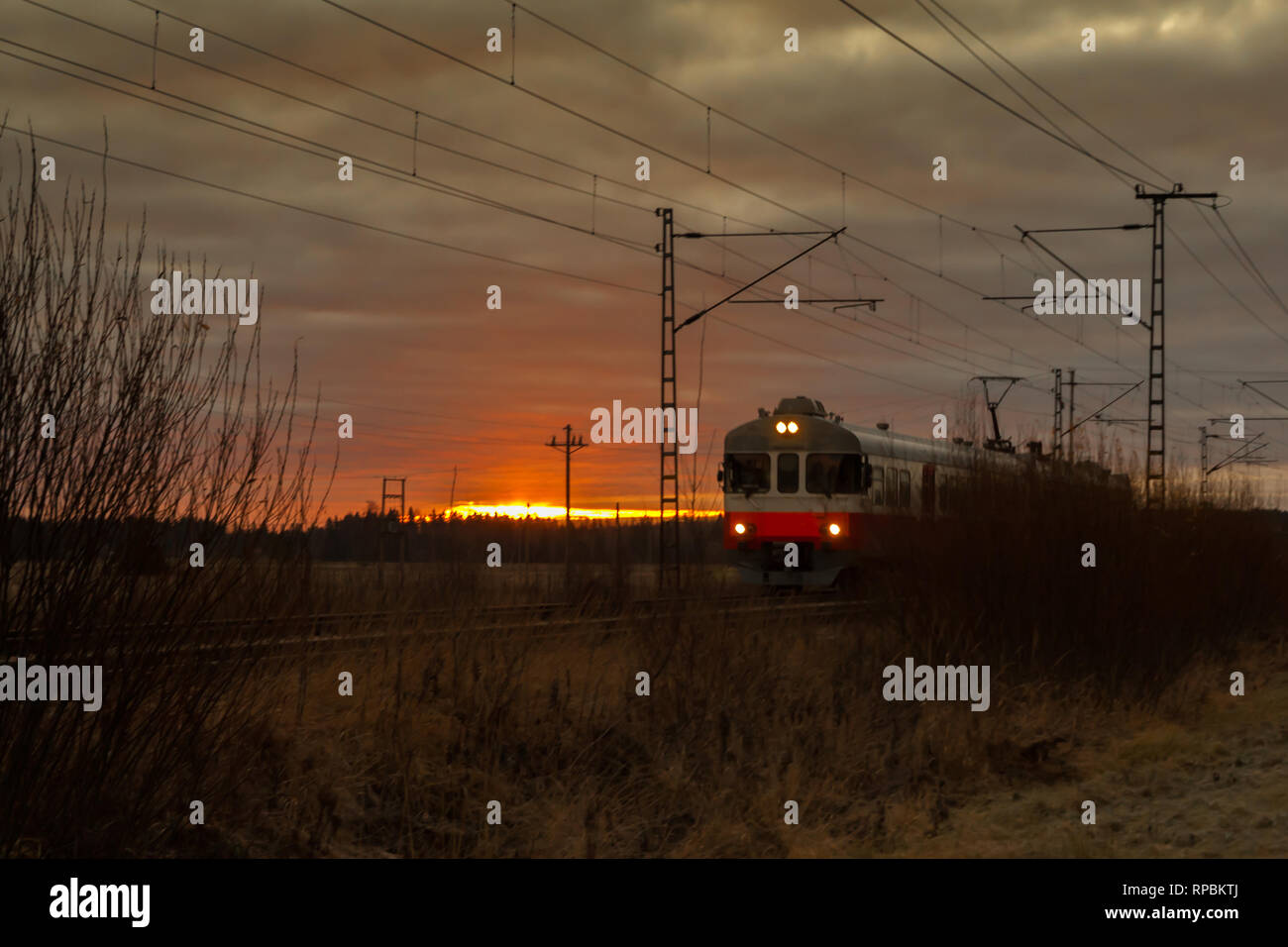 Beautiful sunrise scenery iron hi-res stock photography and images - Alamy