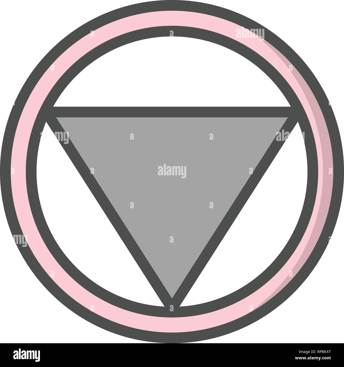 Vector Distance to stop Road Sign Icon Stock Vector Image & Art - Alamy