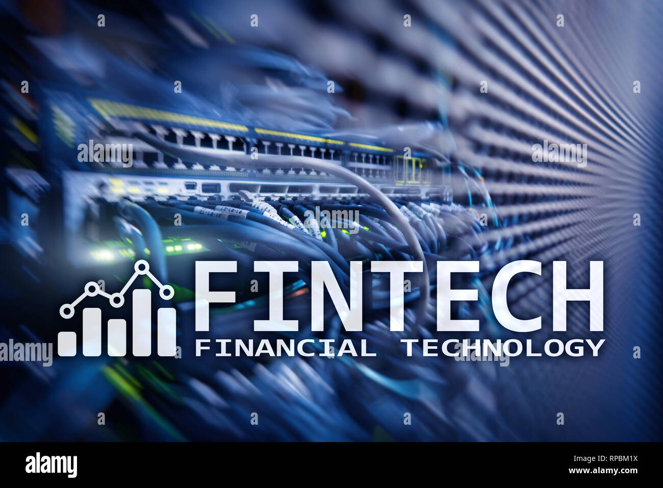 Fintech - Financial technology. Business solution and software ...