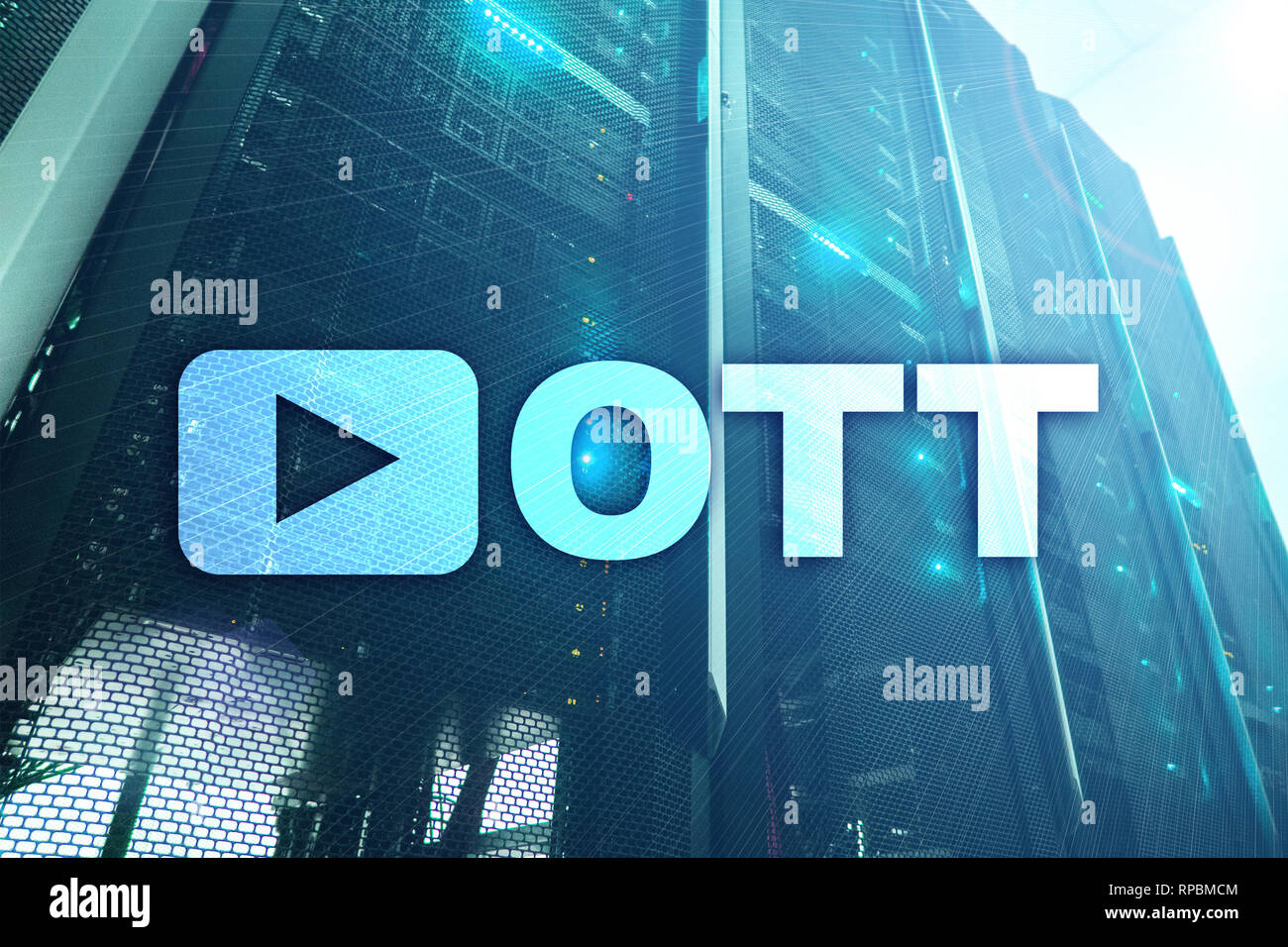 OTT, IPTV, video streaming over the internet Stock Photo - Alamy