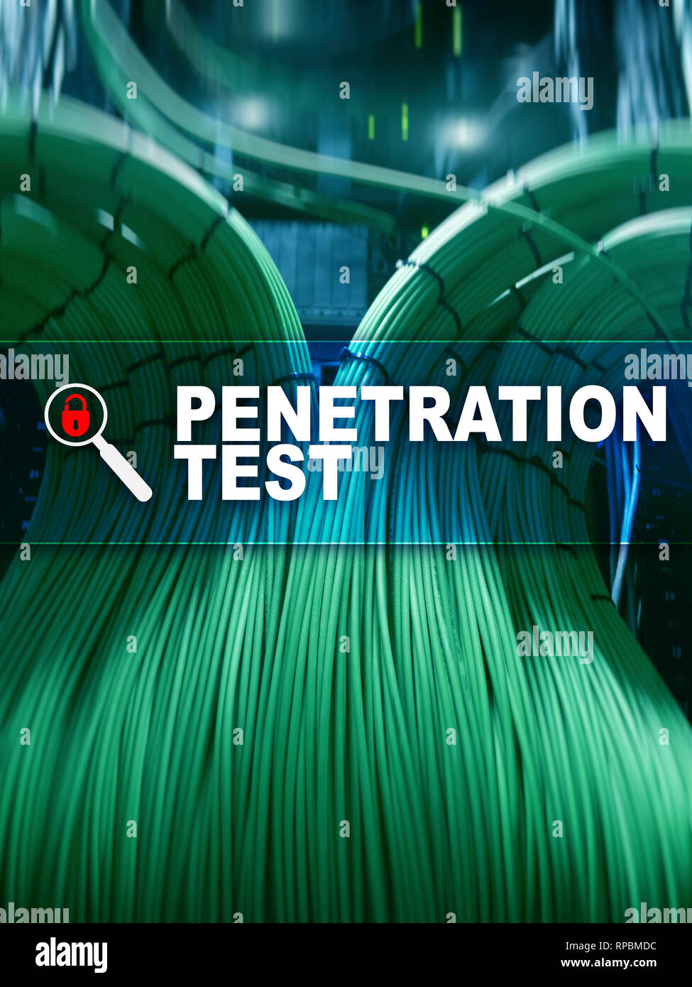 Penetration test. Cybersecurity and data protection. Hacker attack ...