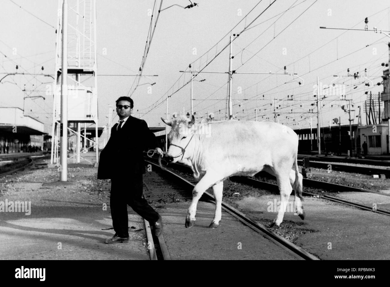 Photograph railway crossing on Black and White Stock Photos & Images ...