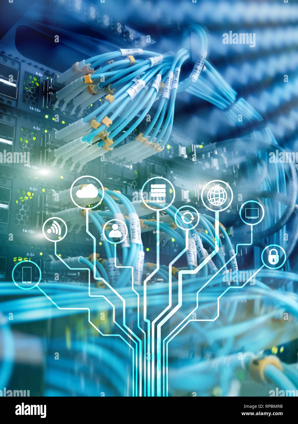 IOT, Internet of things, telecommunication concept Stock Photo - Alamy