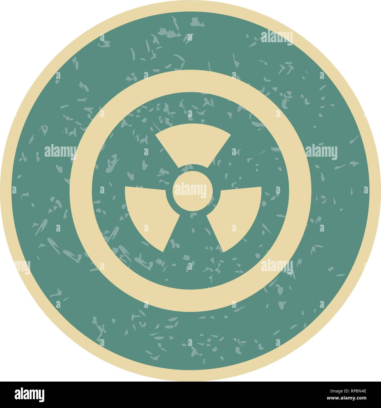 Vector Radio Active Road Sign Icon Stock Vector Image & Art - Alamy