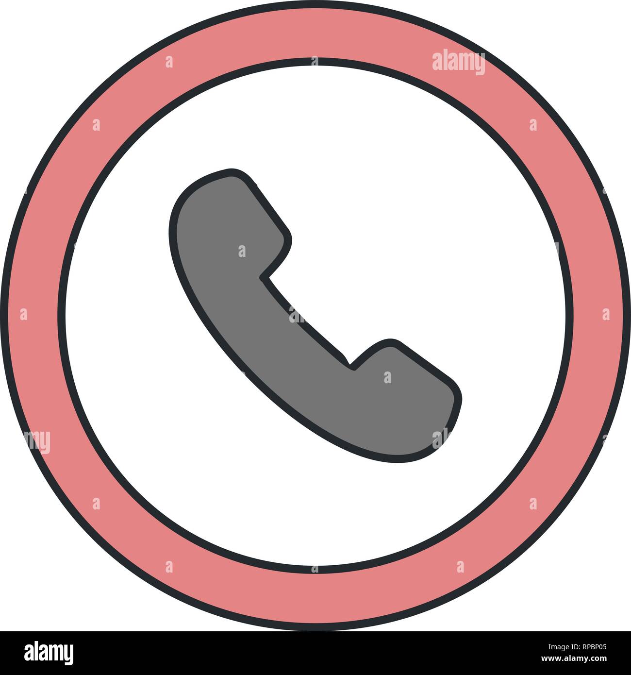 Vector Telephone Road Sign Icon Stock Vector Image & Art - Alamy