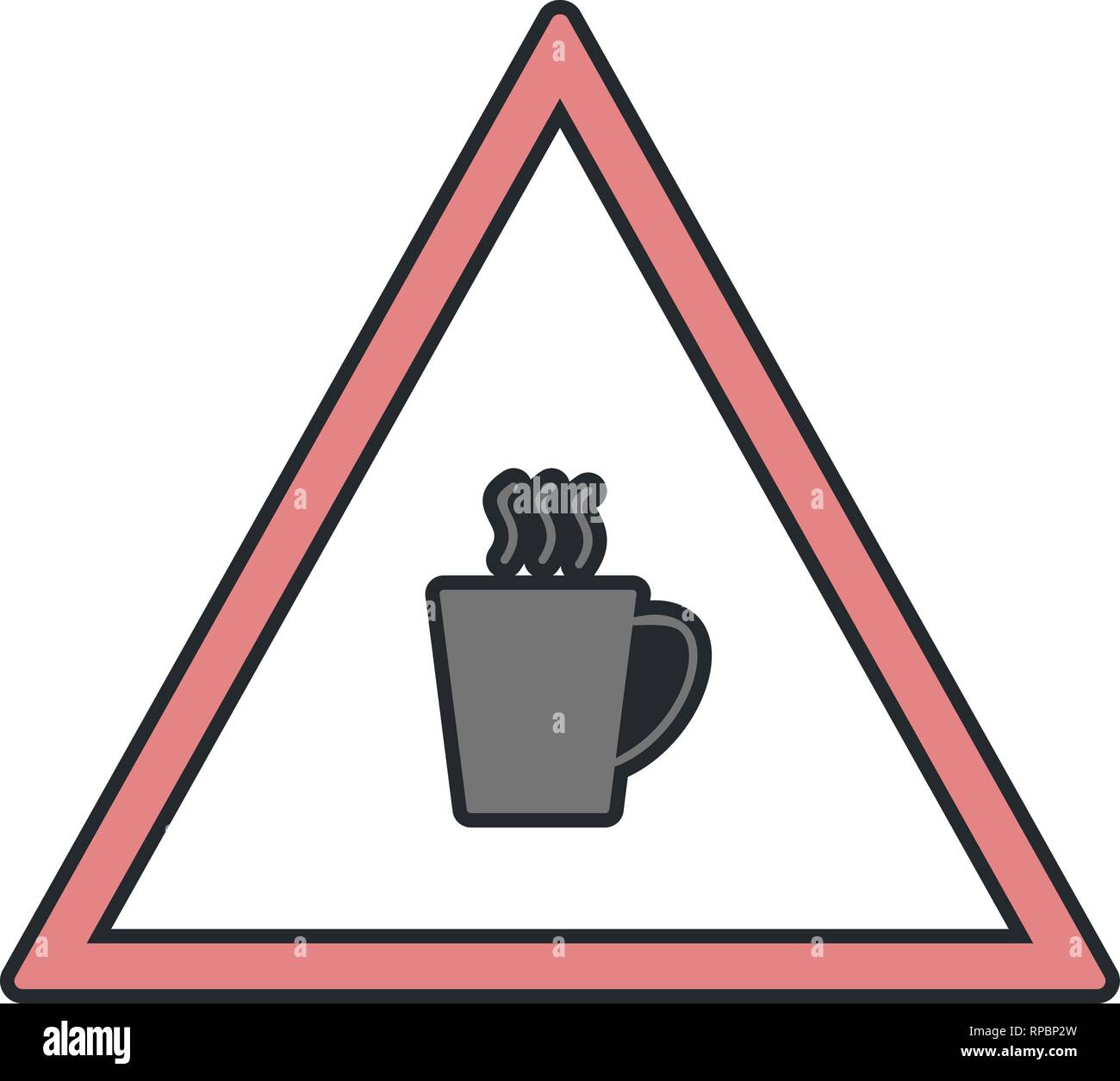 Vector Cafeteria Road Sign Icon Stock Vector Image & Art - Alamy