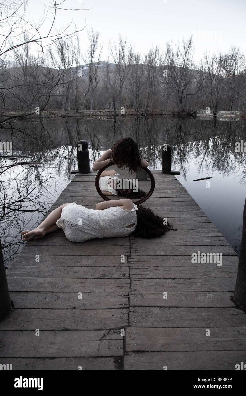 Twin Reflection In Mirror