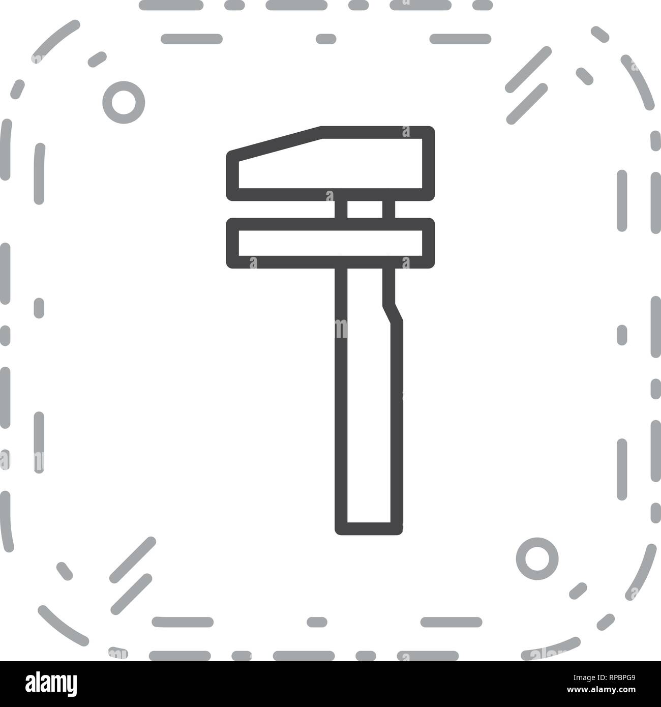 Vector Break Down Service Road Sign Icon Stock Vector Image & Art - Alamy