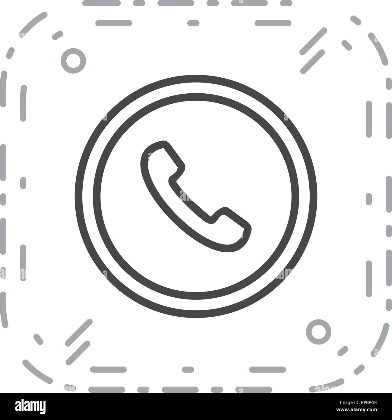 Vector Telephone Road Sign Icon Stock Vector Image & Art - Alamy