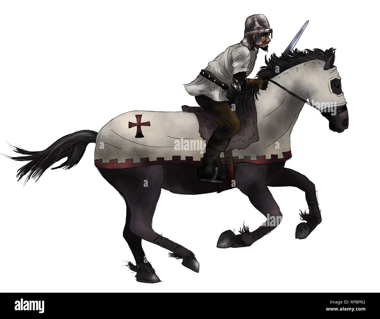 Mongol soldier horse hi-res stock photography and images - Alamy