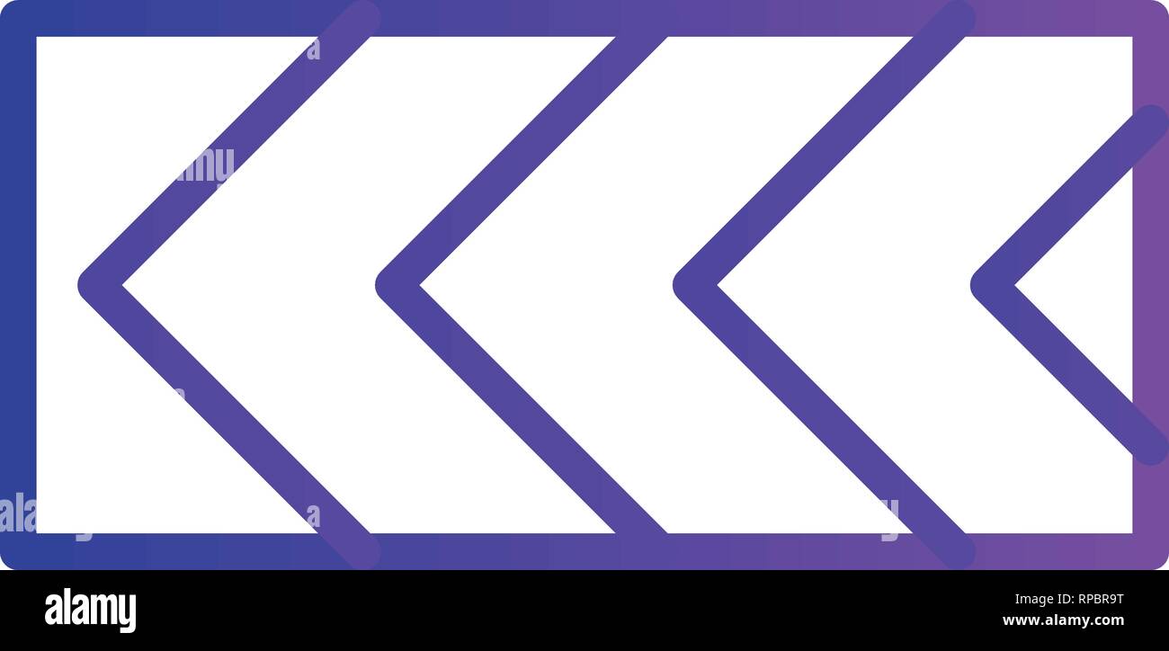 Vector Sharp deviation of route to left Road Sign Icon Stock Vector ...