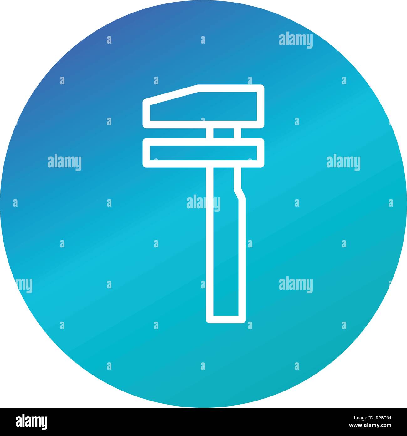 Vector Break Down Service Road Sign Icon Stock Vector Image & Art - Alamy