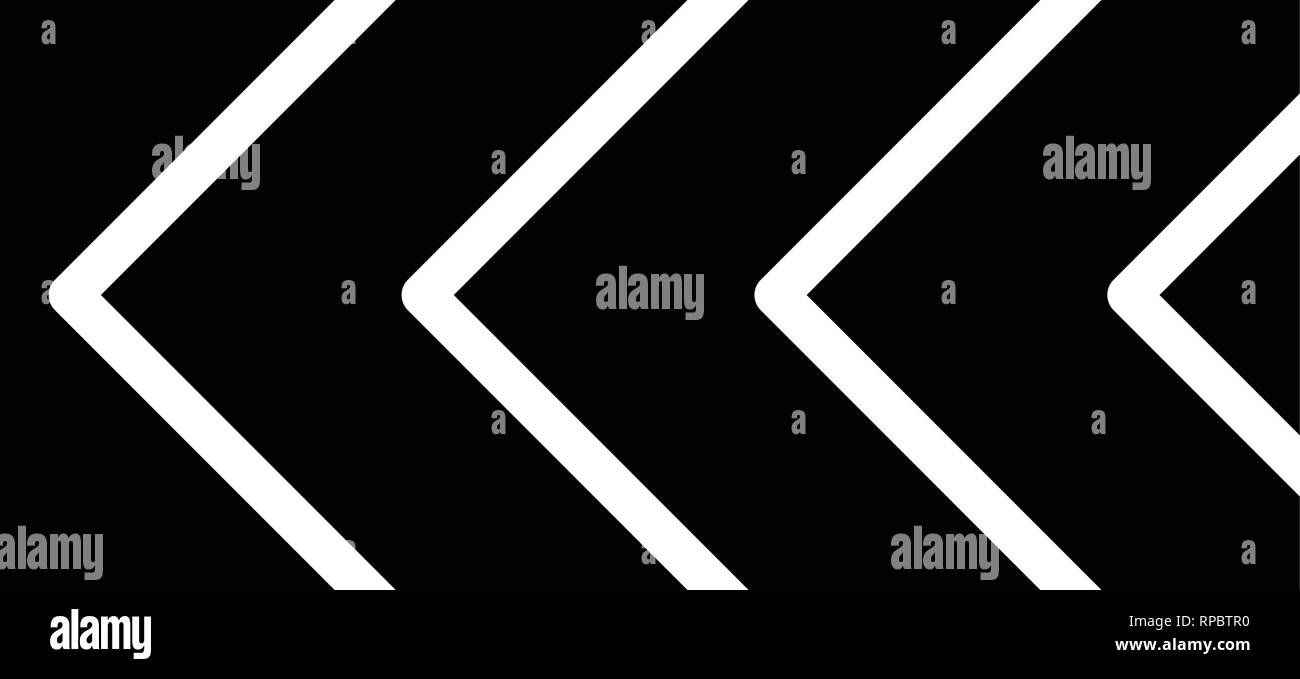 Vector Sharp deviation of route to left Road Sign Icon Stock Vector ...