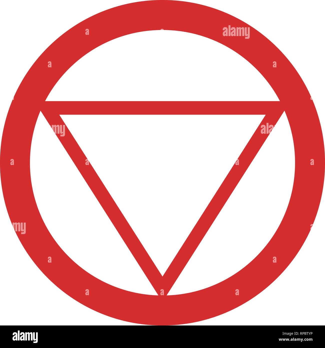 Vector Distance to stop Road Sign Icon Stock Vector Image & Art - Alamy